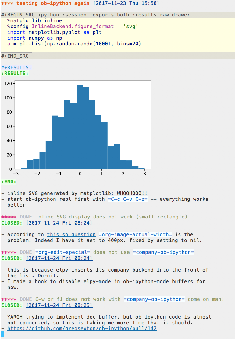 Getting Ob Ipython To Show Documentation During Company Completion